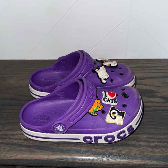 CROCS | Shoes | Purple Crocs Baya Girls C | Poshmark